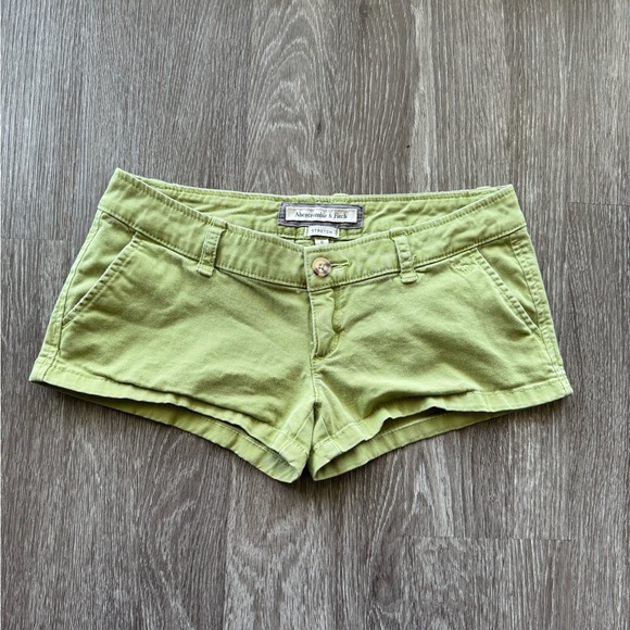 Abercrombie & Fitch | Shorts | Y2k Extreme Low Rise Micro Mini Shorts ...
